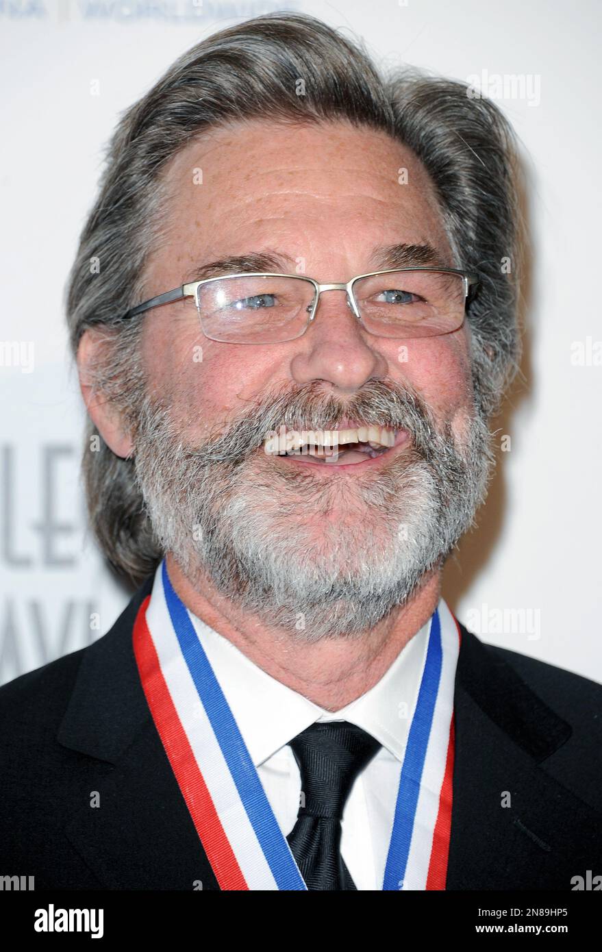 Kurt Russell arrives at the Living Legends of Aviation awards at the ...