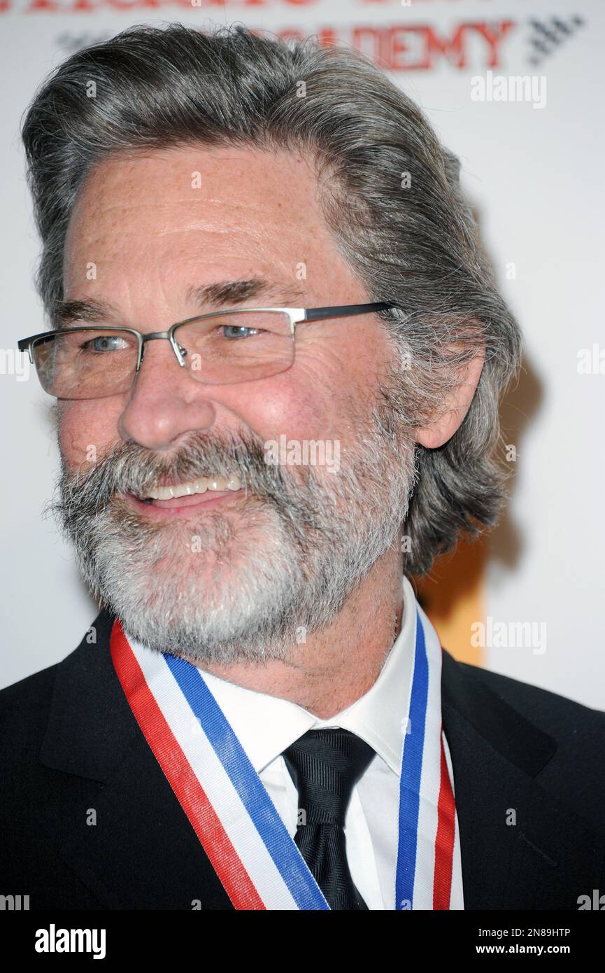 Kurt Russell arrives at the Living Legends of Aviation awards at the ...