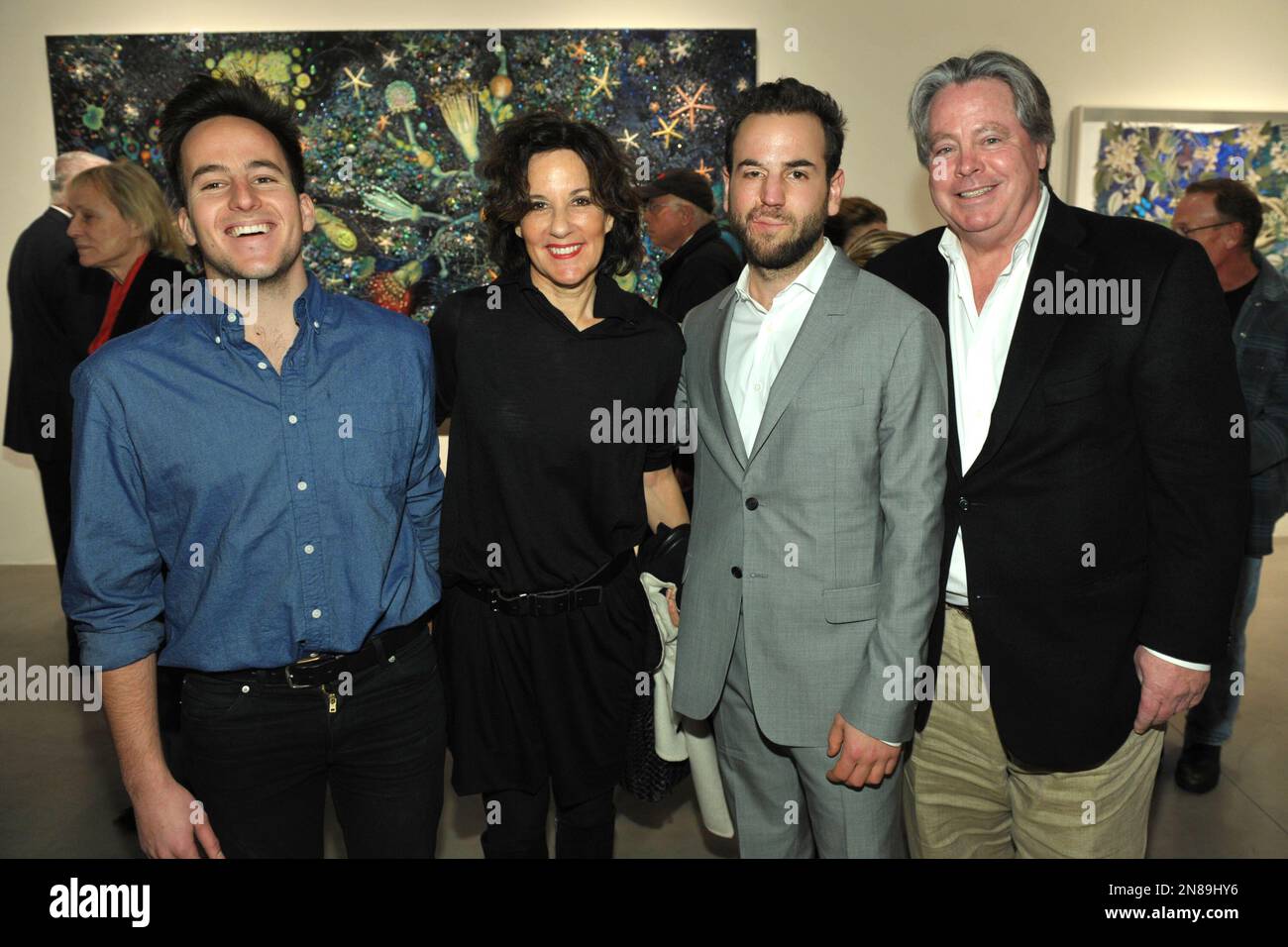 From left, Chas McCarty, Kim McCarty, Adam Gunther, and Michael McCarty ...