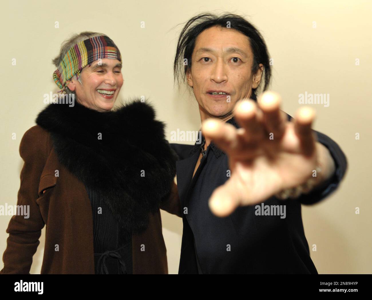 IMAGE DISTRIBUTED FOR SMMOA - Elsa Longhauser, left, and Yutaka Sone ...