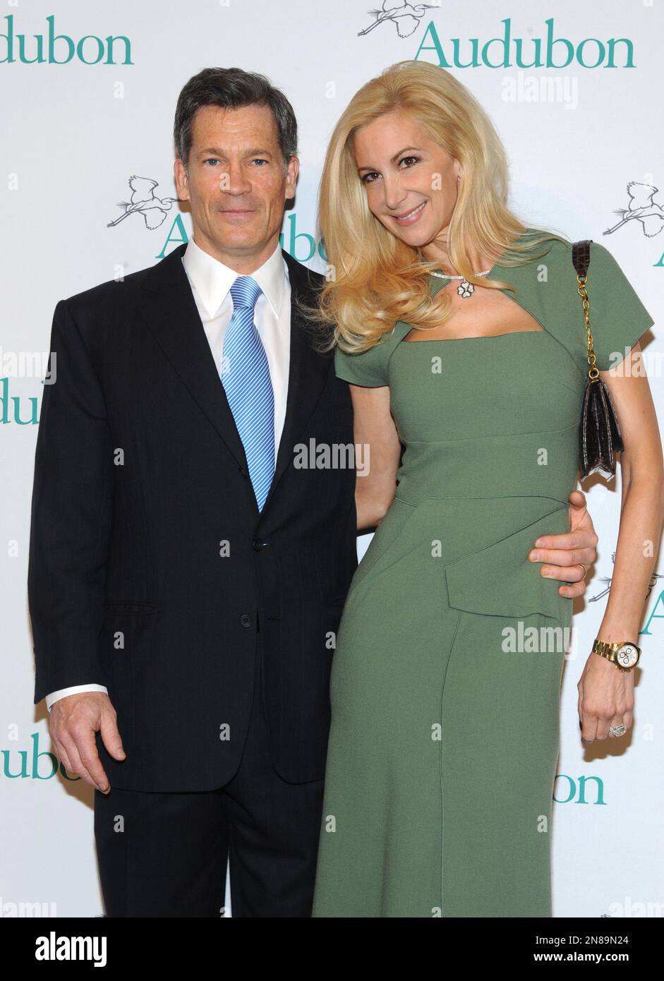 Louis and Gabrielle Bacon attend The National Audubon Society's first ...