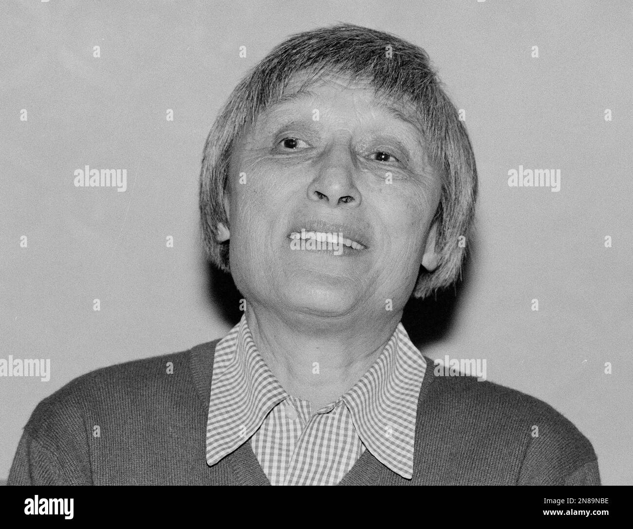 Author Han Suyin is shown in Peking, Jan. 16, 1986. (AP Photo/Neal ...