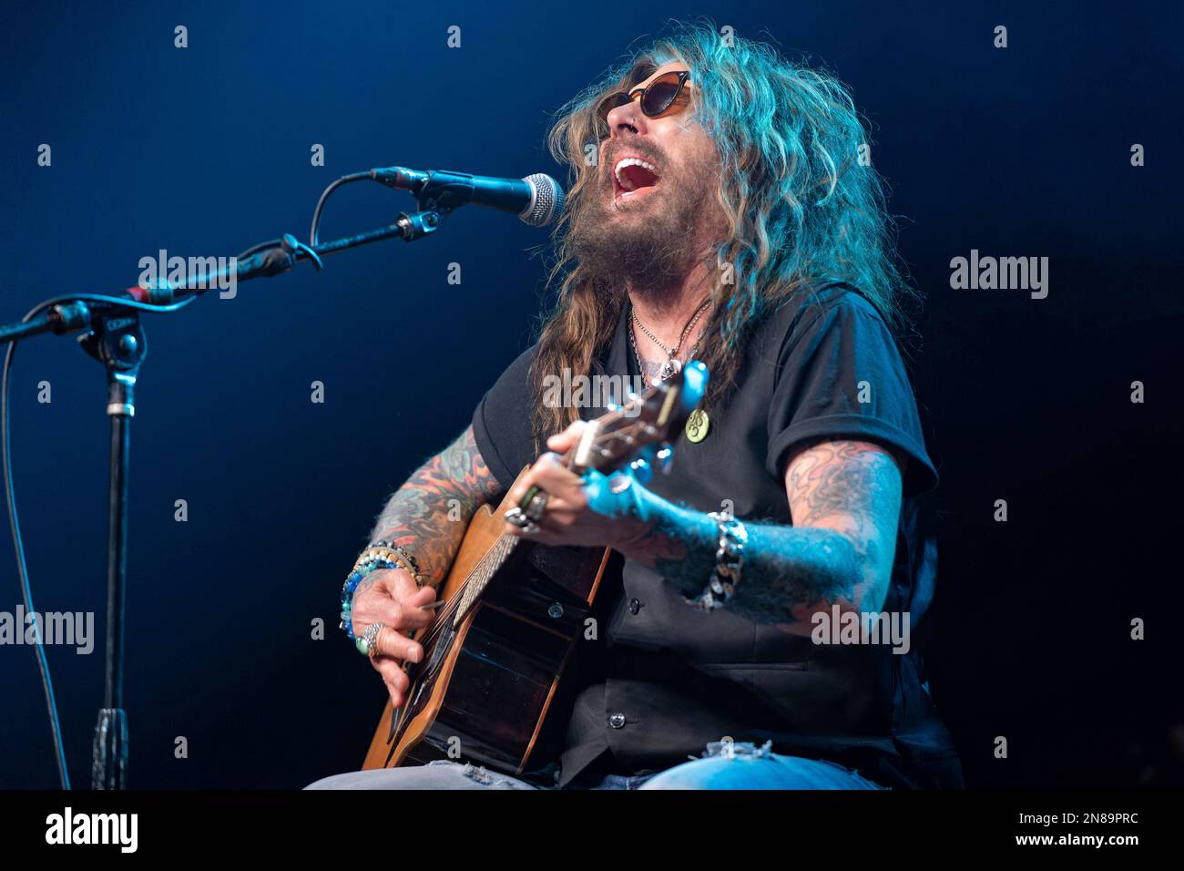 John Corabi performs on Friday, Feb. 10, 2023, at the Arcada Theatre in ...
