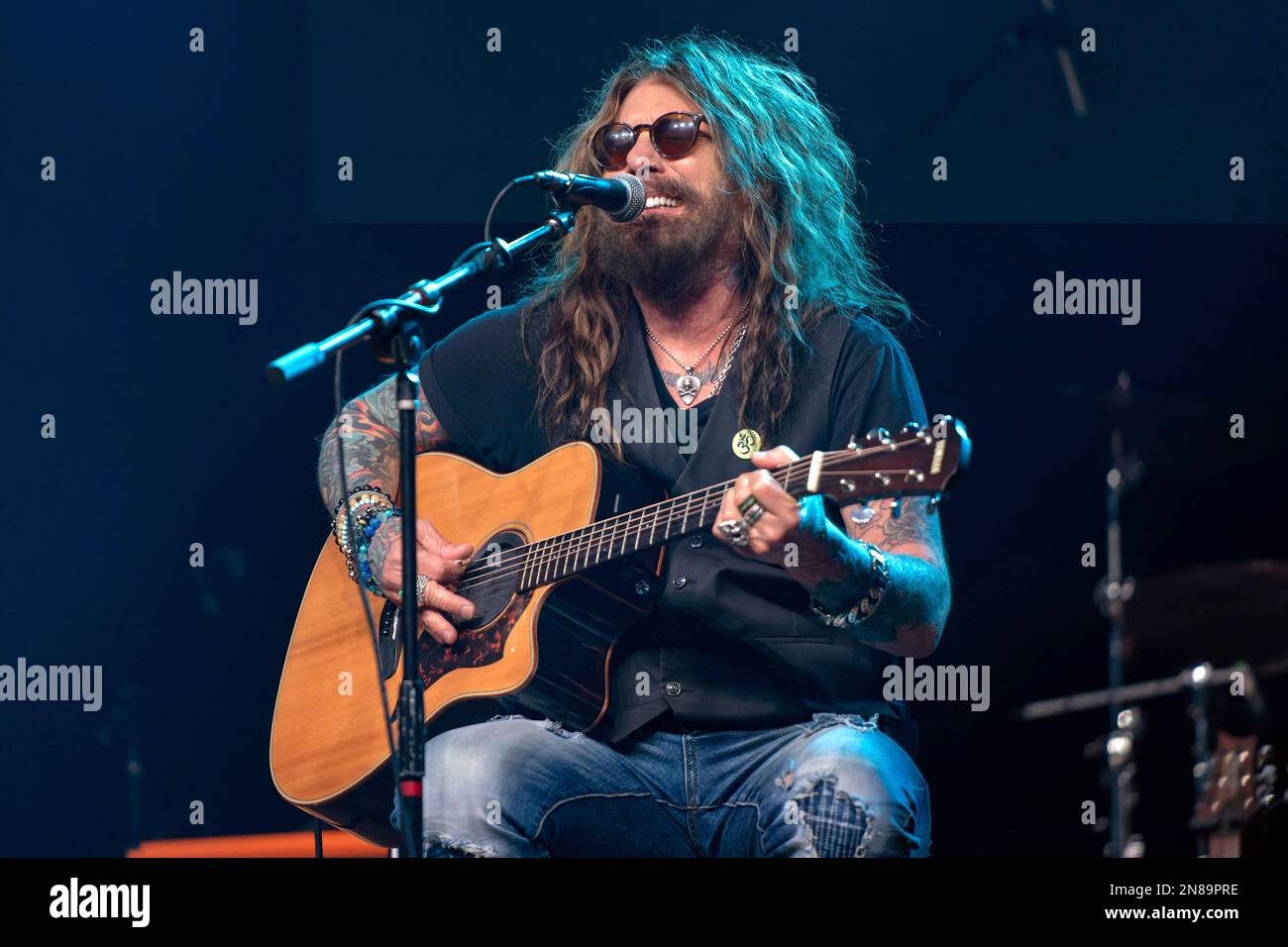 John Corabi performs on Friday, Feb. 10, 2023, at the Arcada Theatre in ...