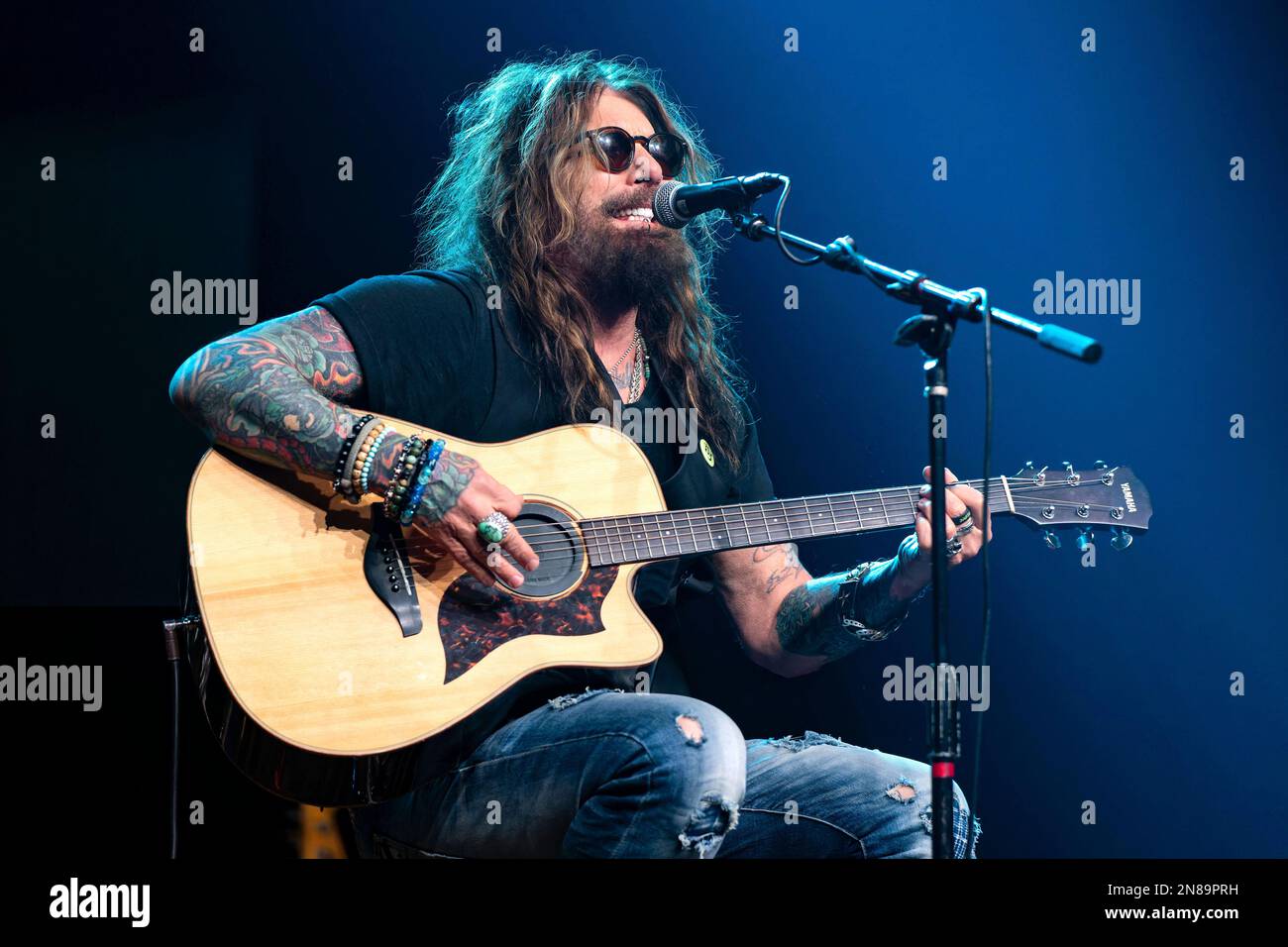 John Corabi performs on Friday, Feb. 10, 2023, at the Arcada Theatre in ...