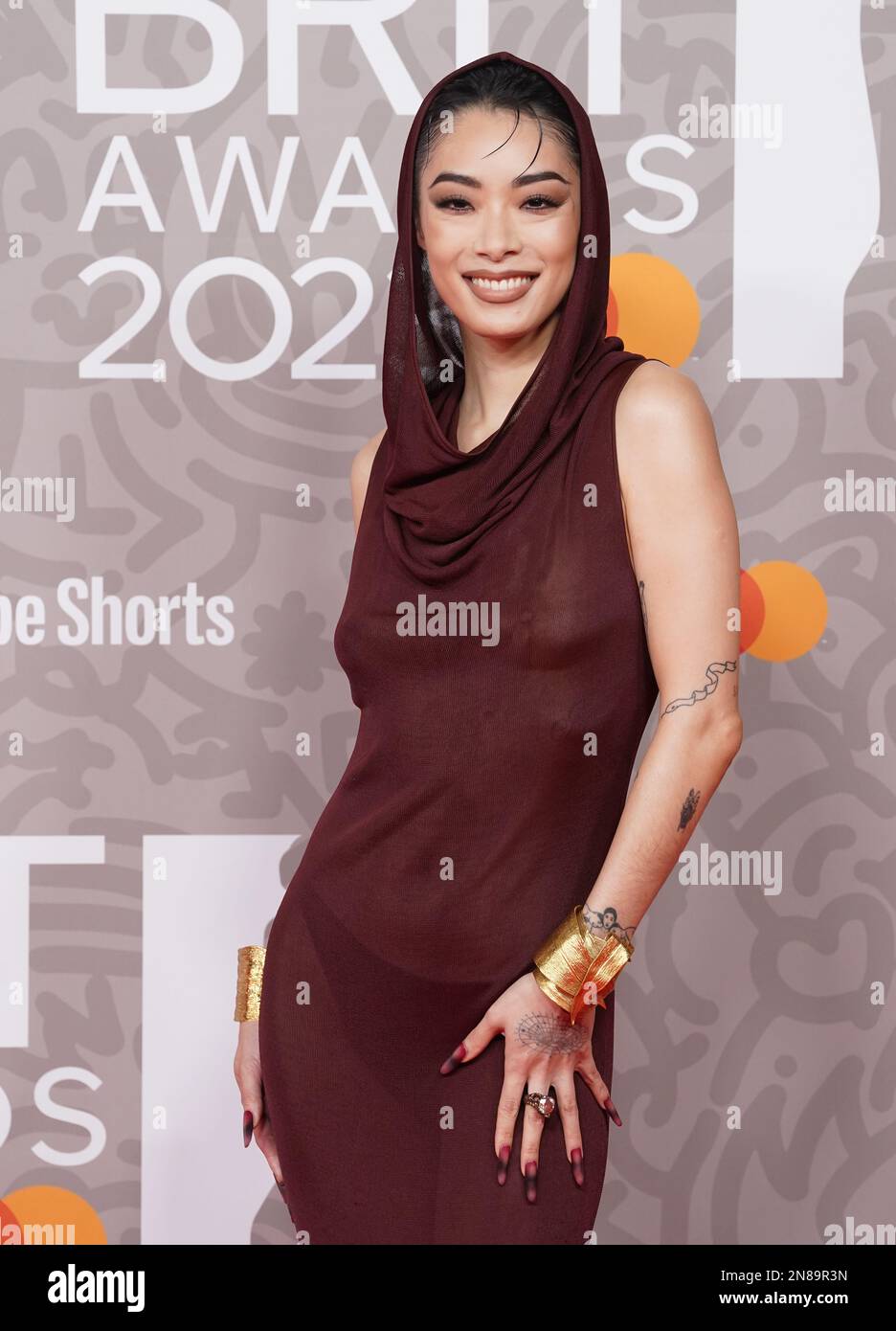 Rina Sawayama Attending The Brit Awards 2023 At The O2 Arena London