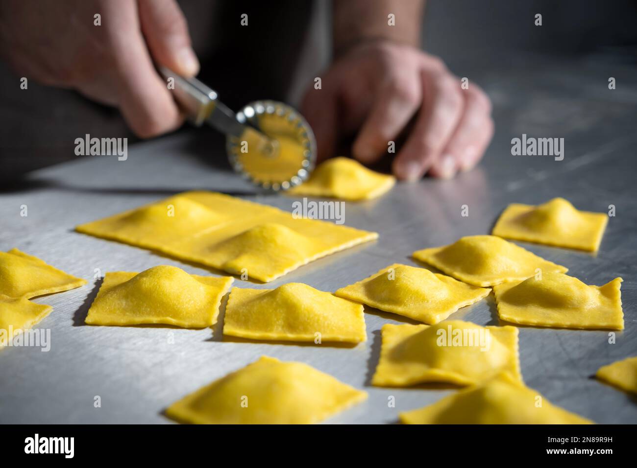 Man pasta meat not woman not child hi-res stock photography and images ...