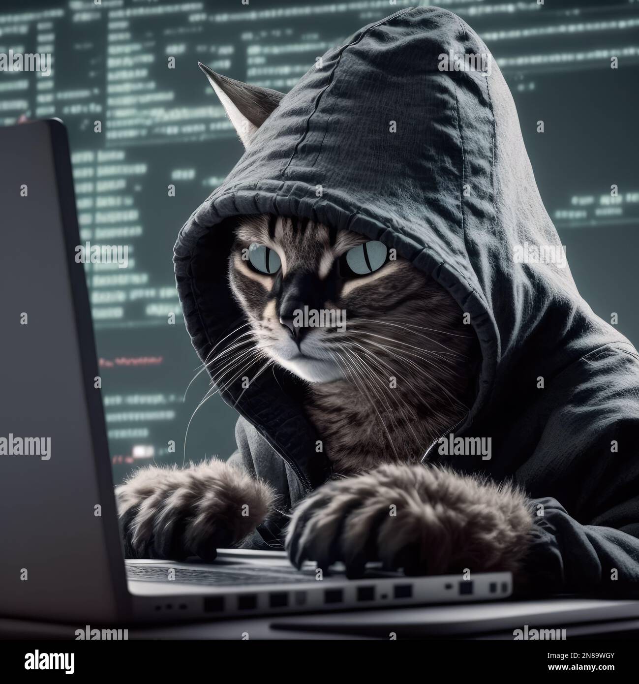Hacking pet hi-res stock photography and images - Alamy