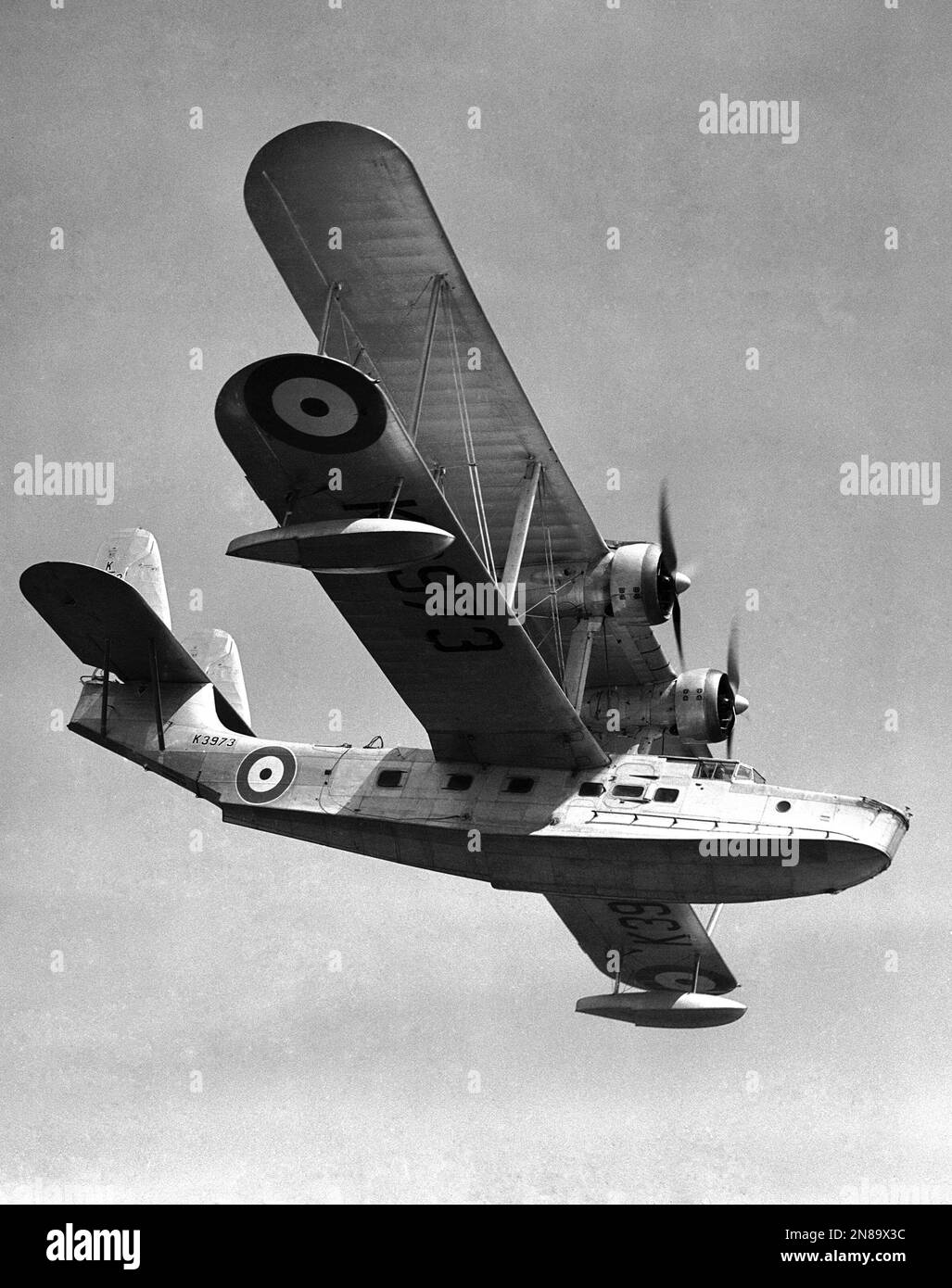 A new British Supermarine flying boat, Stranraer, made by Messers ...
