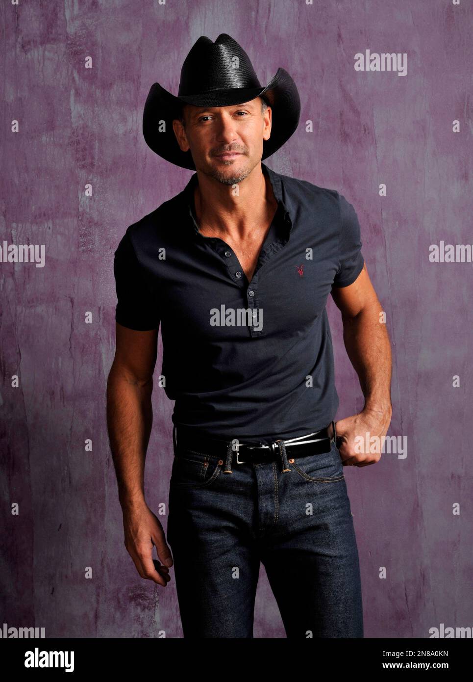 Country singer and actor Tim McGraw poses for a portrait, on Tuesday ...