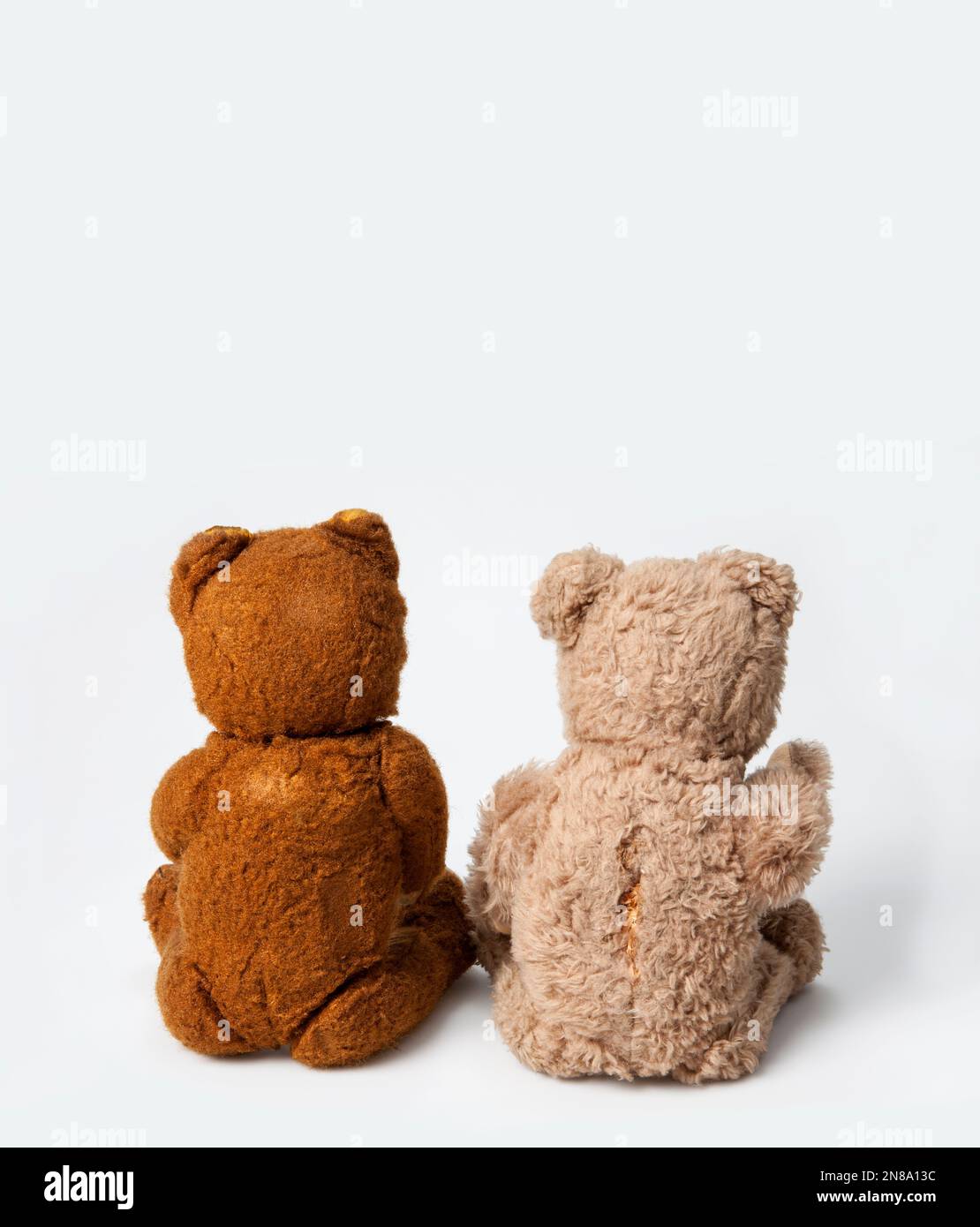 Two teddy bears Stock Photo - Alamy