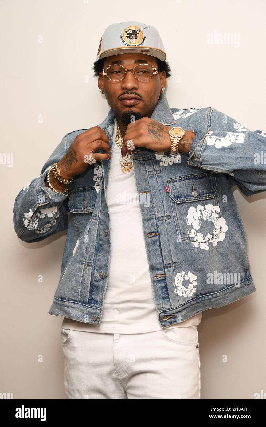 Hollywood, FL, USA. 10th Feb, 2023. Ball Greezy visits Jamz Live at ...