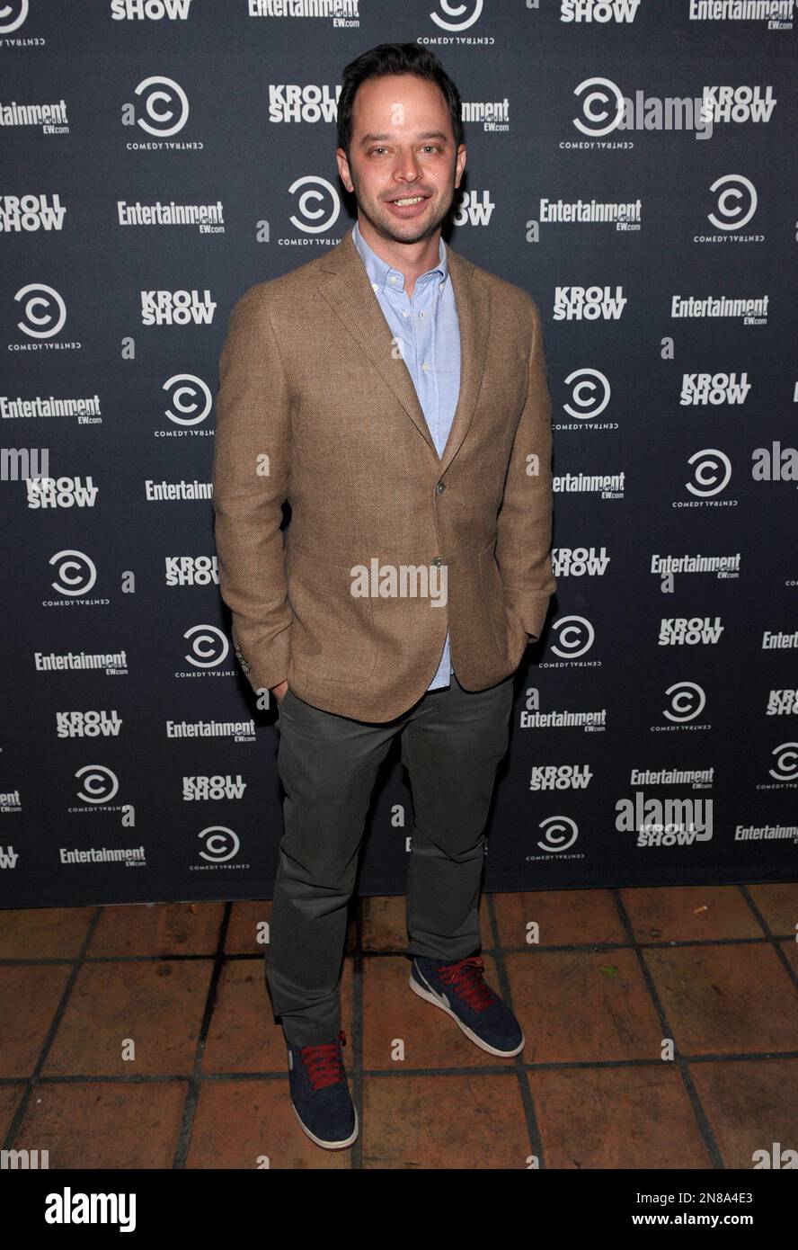 Actor/comedian Nick Kroll attends an exclusive screening of Comedy ...