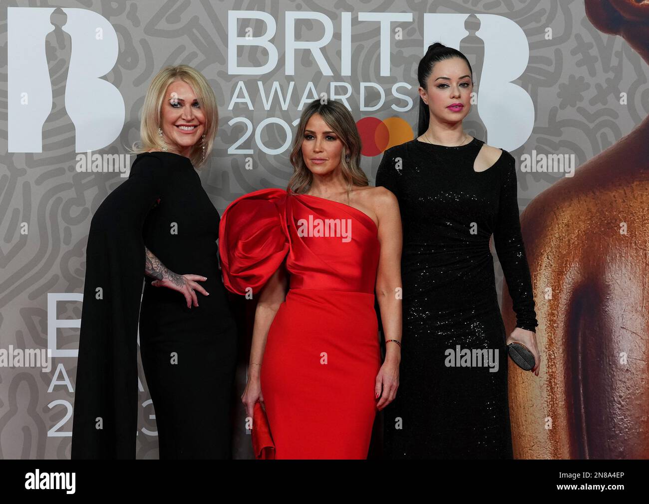 Rachel stevens and tina barrett of s club 7 hi-res stock photography ...