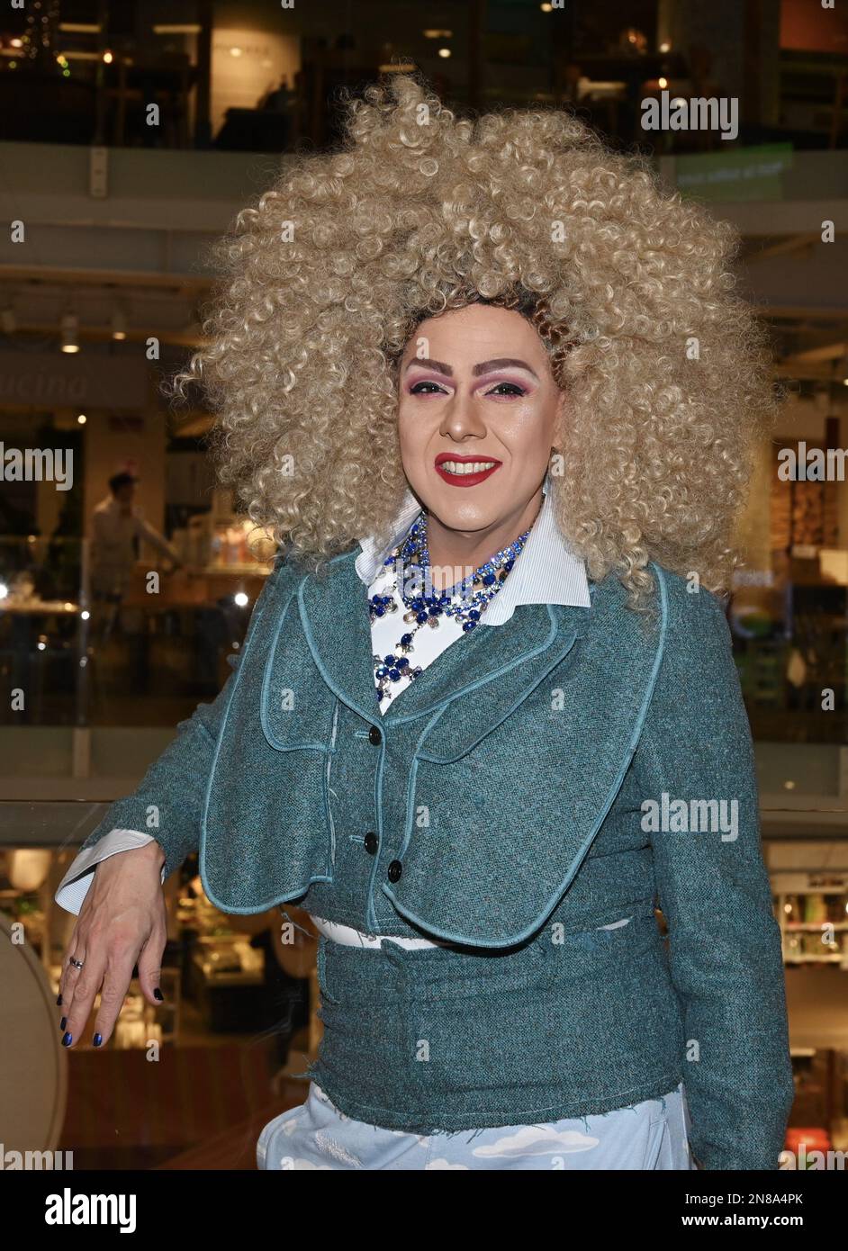 Milan, Italy. 11th Feb, 2023. Milan, Italy Anna Brambilla chef presents ...