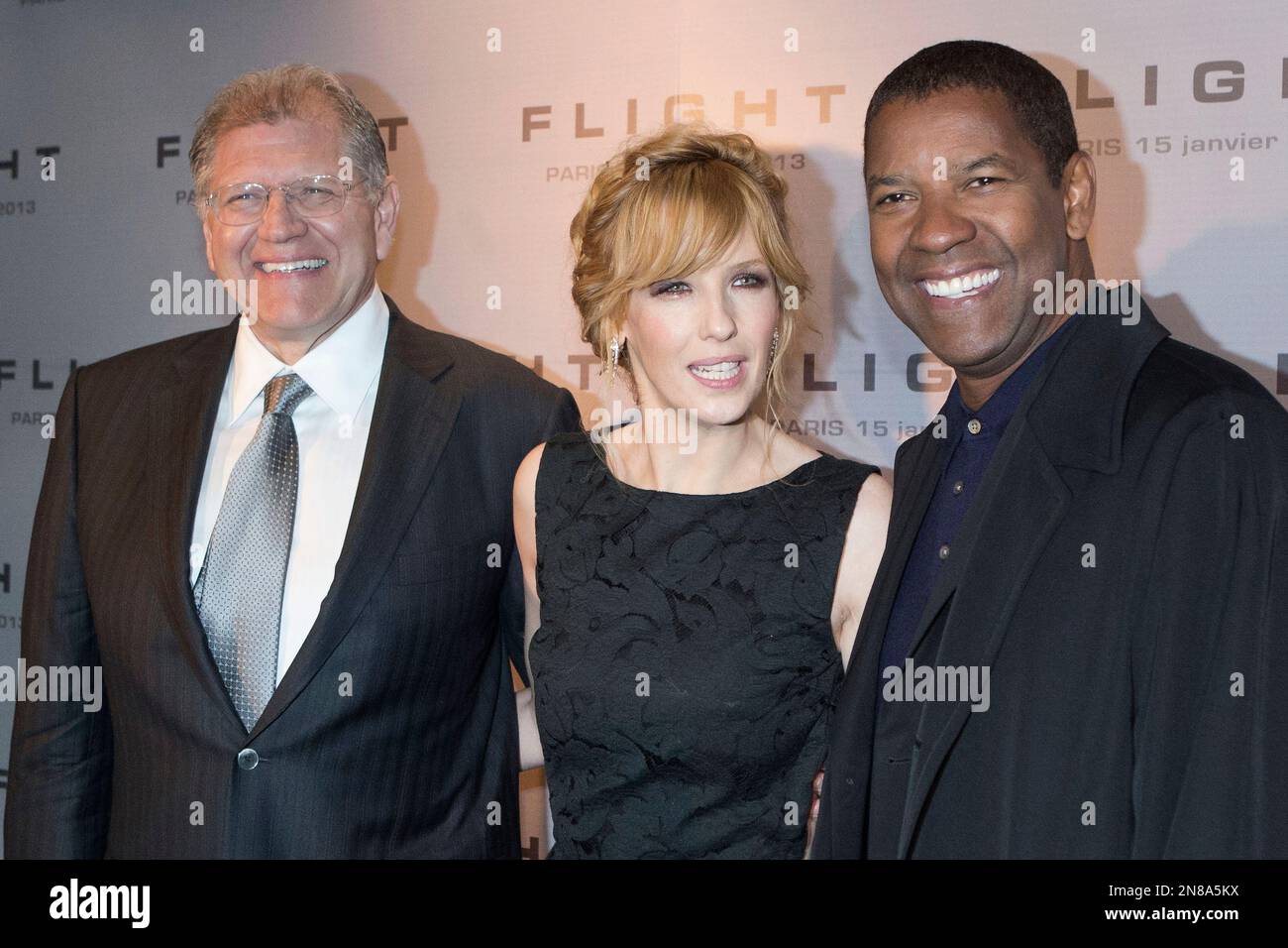 American Director Robert Zemeckis, left, British actress Kelly Reilly ...