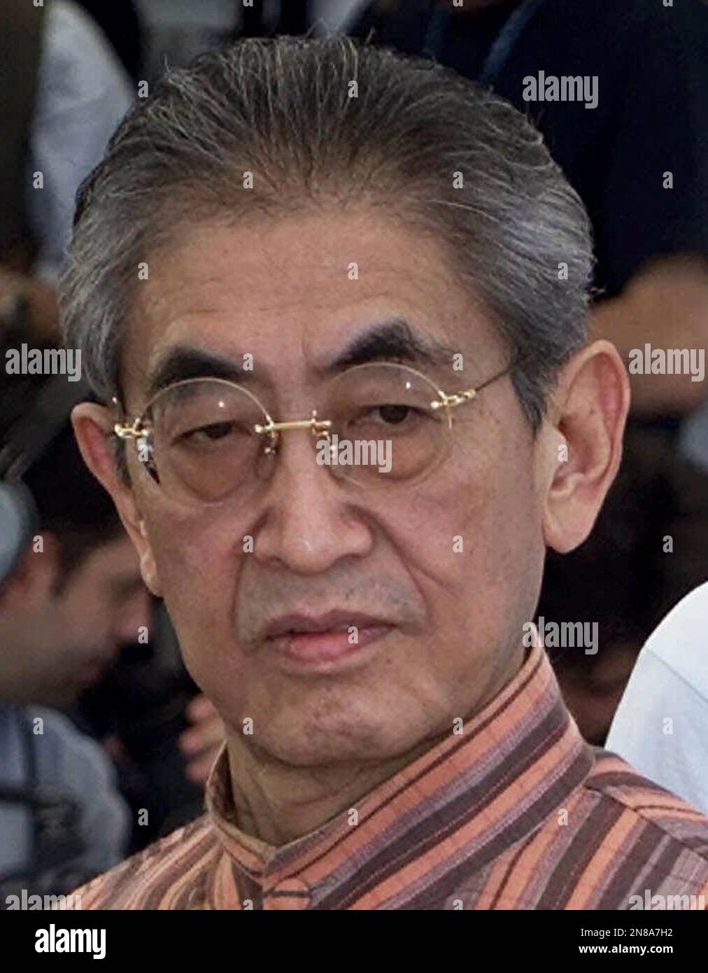 FILE - In this May 16, 2000 file photo, Japanese director Nagisa Oshima ...