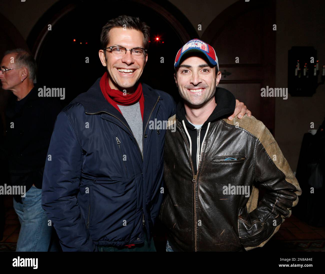 Peter Huyck and Darren Capozzi attend the after party for the LA ...