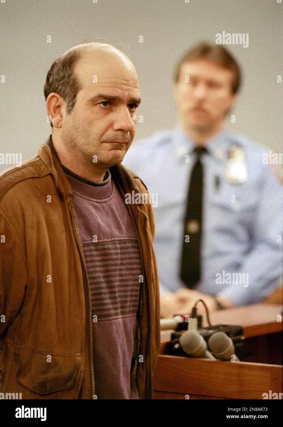 FILE - In a Jan. 21, 1993 file photo, John Esposito faces the court ...