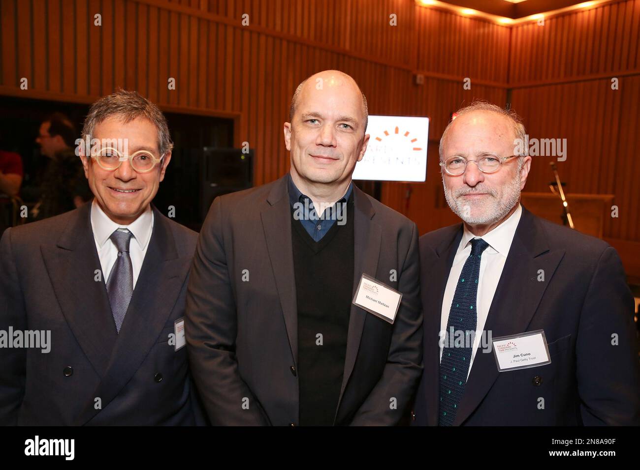 From left, Jeffrey Deitch, Director, MOCA; Michael Maltzan, Founder and ...
