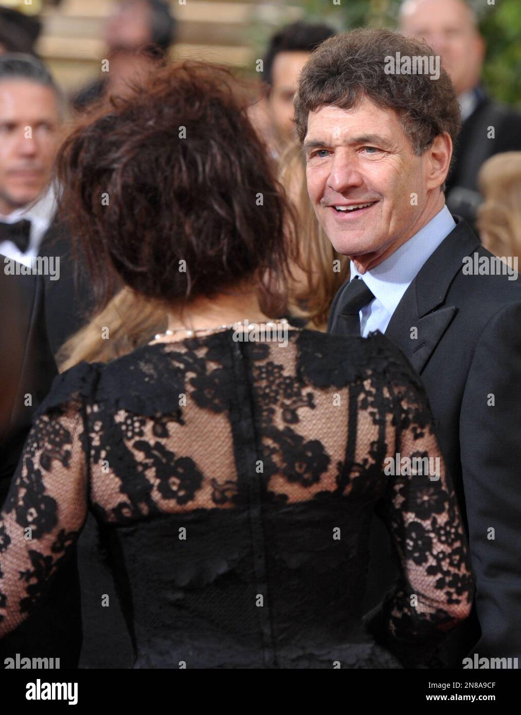 Helena Bonham Carter, left, and Walt Disney Studios' Alan Horn arrive ...