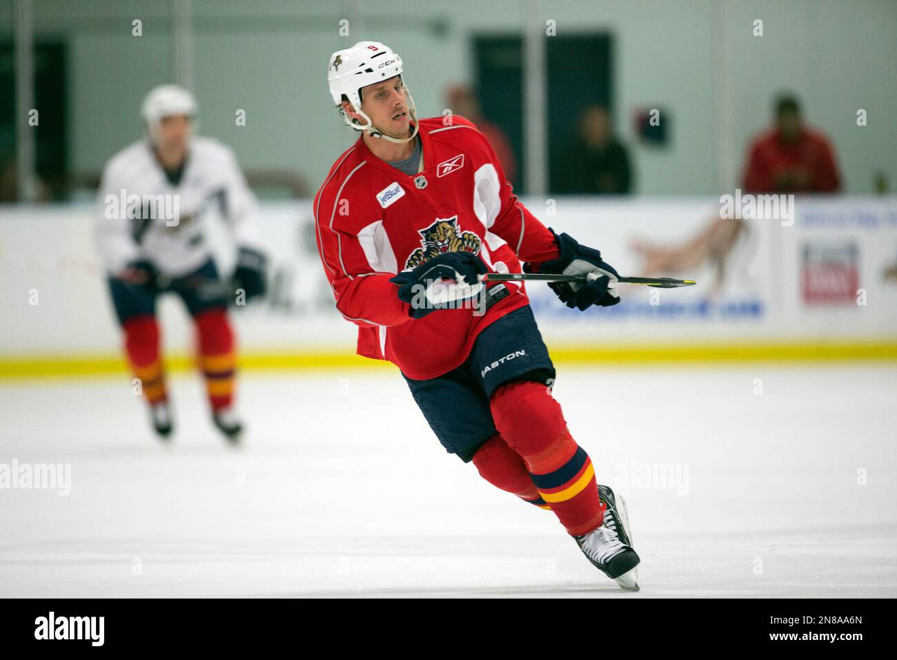 Florida Panthers' Stephen Weiss skates during the team's NHL training ...