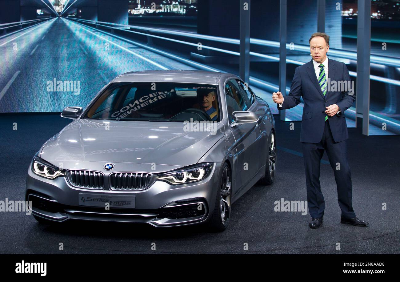 BMW head of marketing Ian Robertson talks about the BMW 4 Series Coupe ...