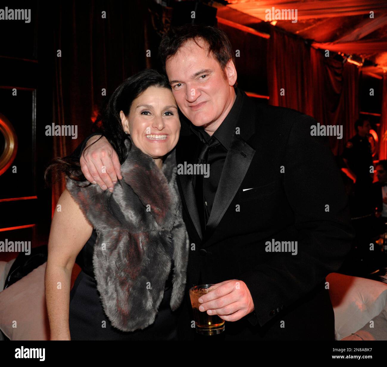 Director Quentin Tarantino, right, and producer Shannon McIntosh at the ...