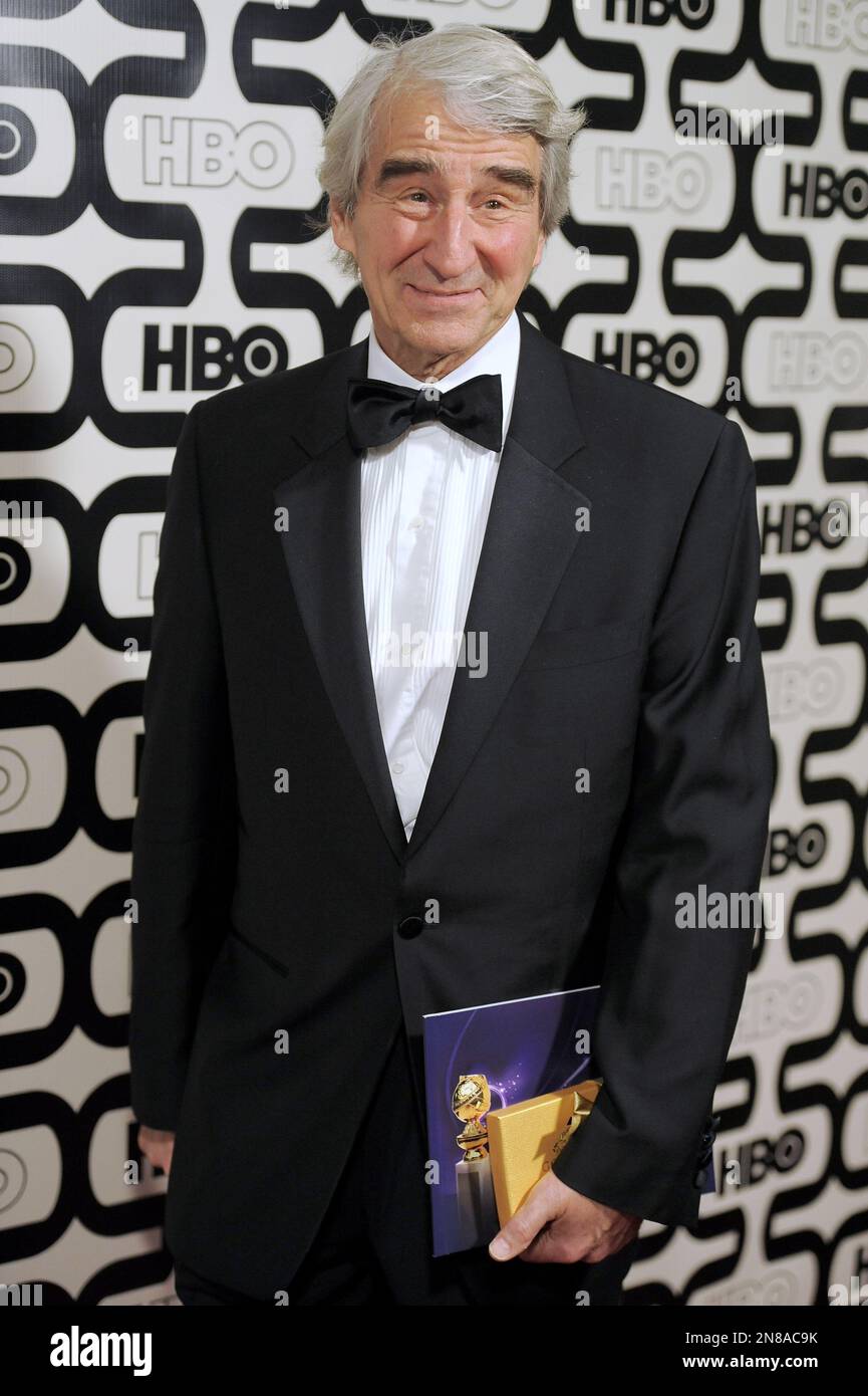 Actor Sam Waterston arrives at the HBO Golden Globe After Party at the ...
