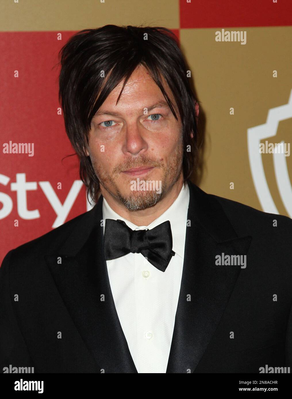 Norman Reedus arrives at the InStyle and Warner Bros. Golden Globe ...