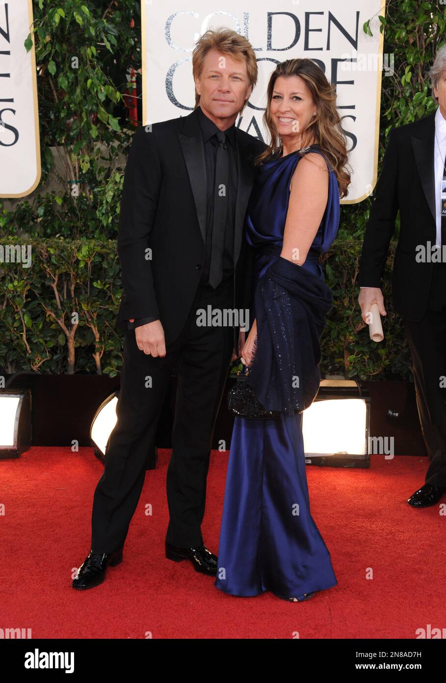 Jon Bon Jovi, left, and Dorothea Hurley arrive at the 70th Annual ...