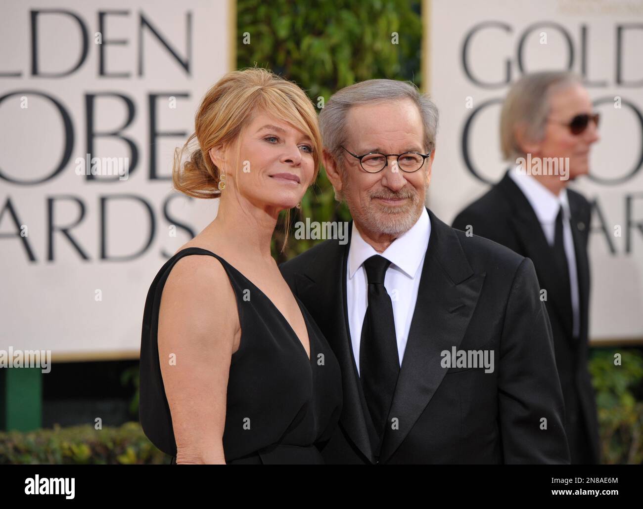 Actress Kate Capshaw and director Steven Spielberg arrive at the 70th ...