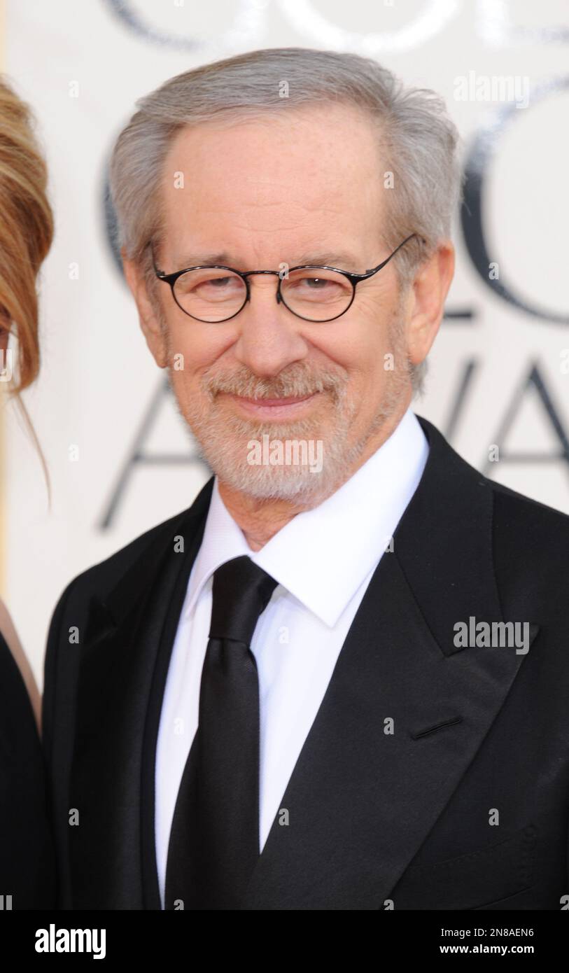 Steven Spielberg and Kate Capshaw arrive at the 70th Annual Golden ...