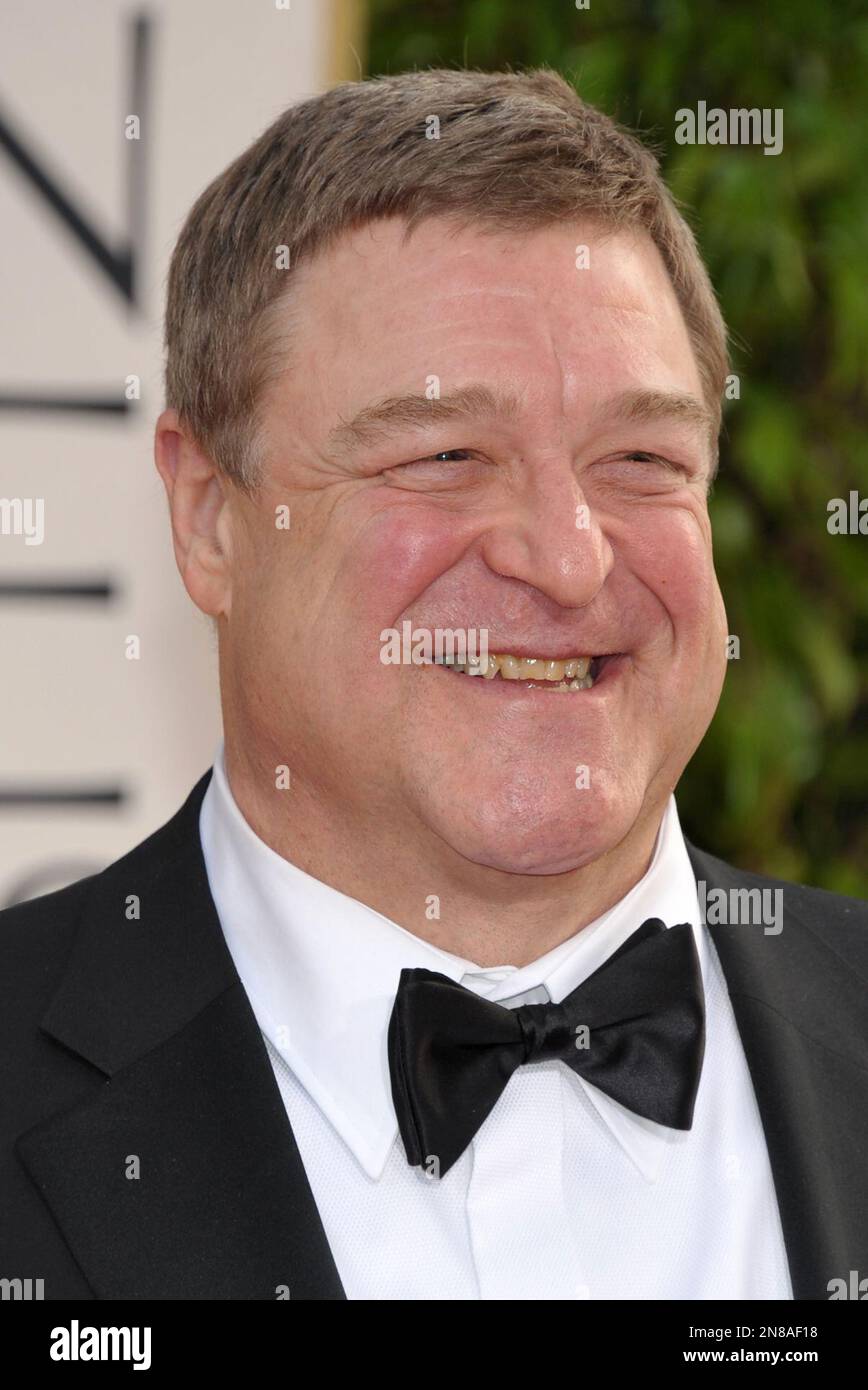 Actor John Goodman arrives at the 70th Annual Golden Globe Awards at ...