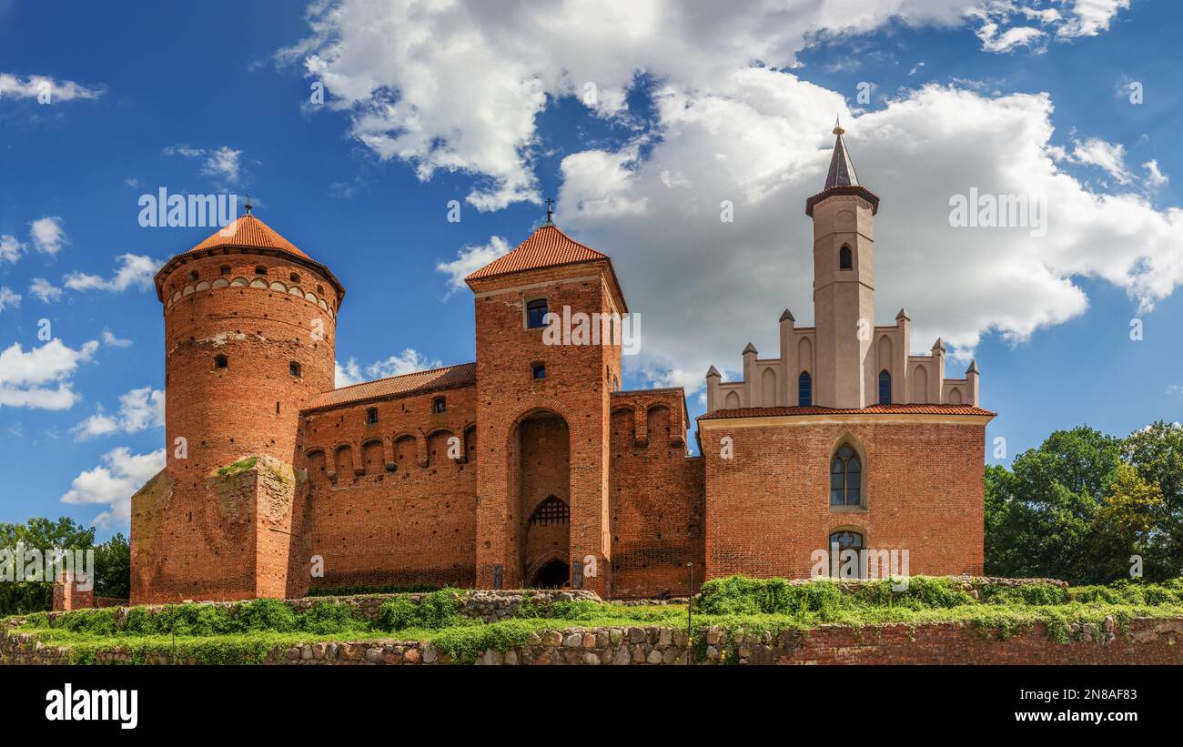 Reszel Castle - a historic building from the 14th century Stock Photo ...