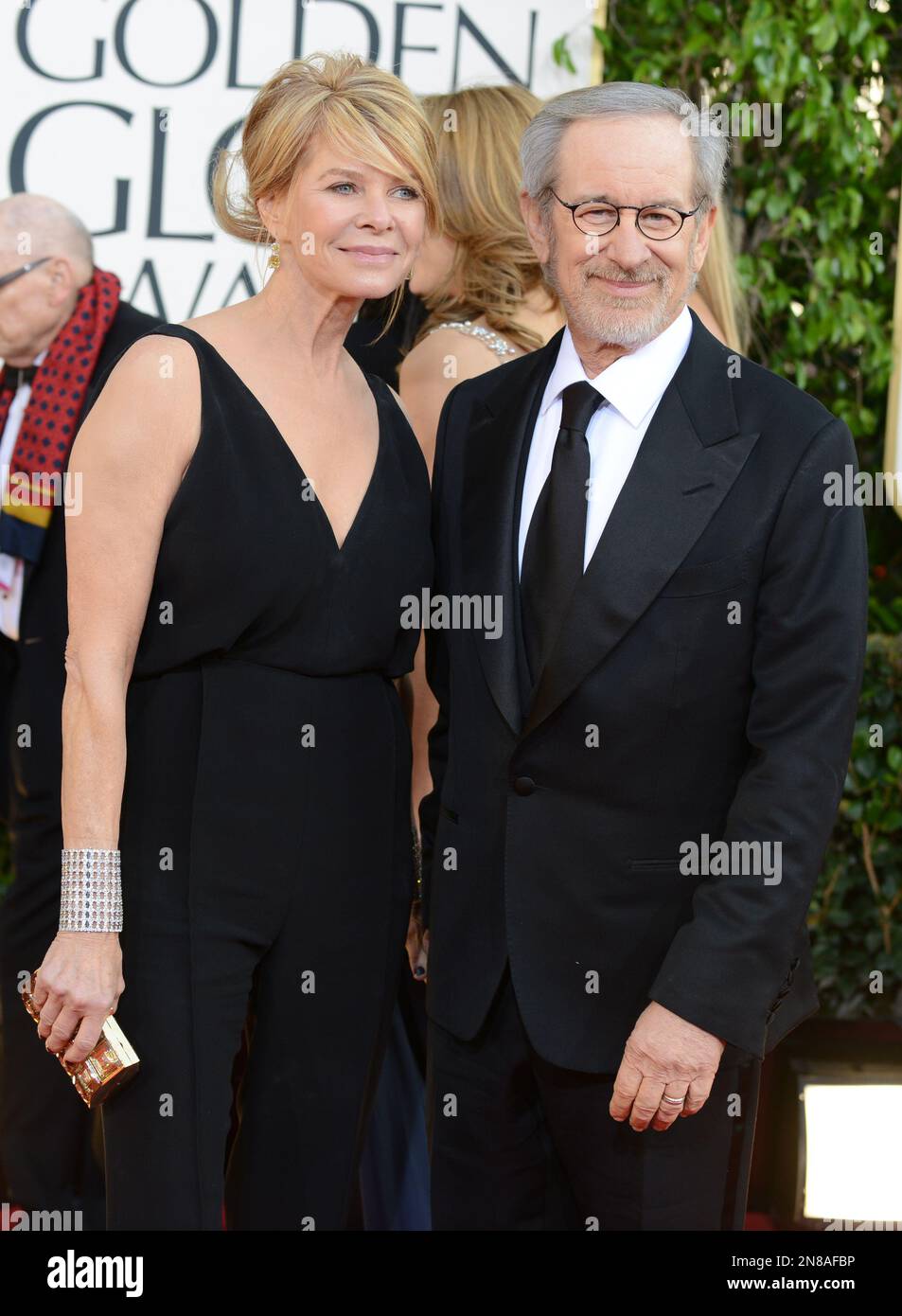 Steven Spielberg and Kate Capshaw arrive at the 70th Annual Golden ...