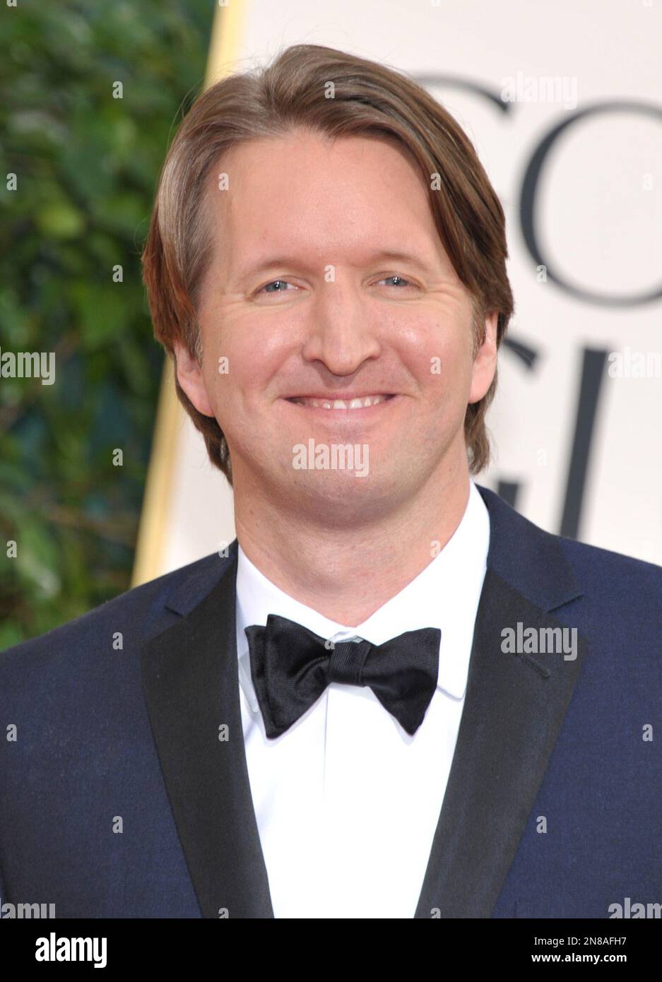 Director Tom Hooper arrives at the 70th Annual Golden Globe Awards at ...
