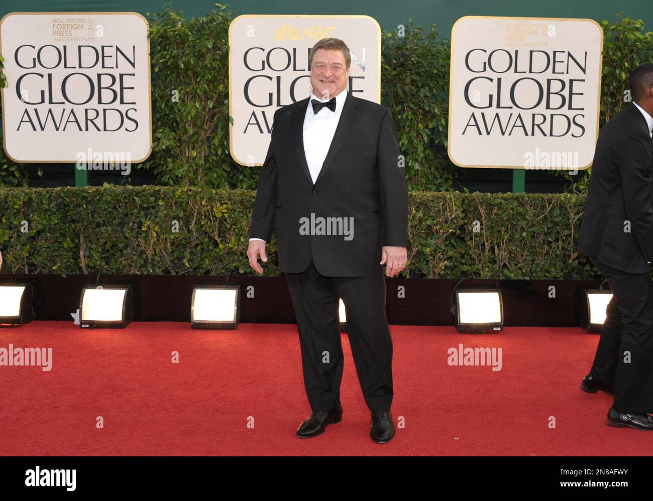 Actor John Goodman arrives at the 70th Annual Golden Globe Awards at ...