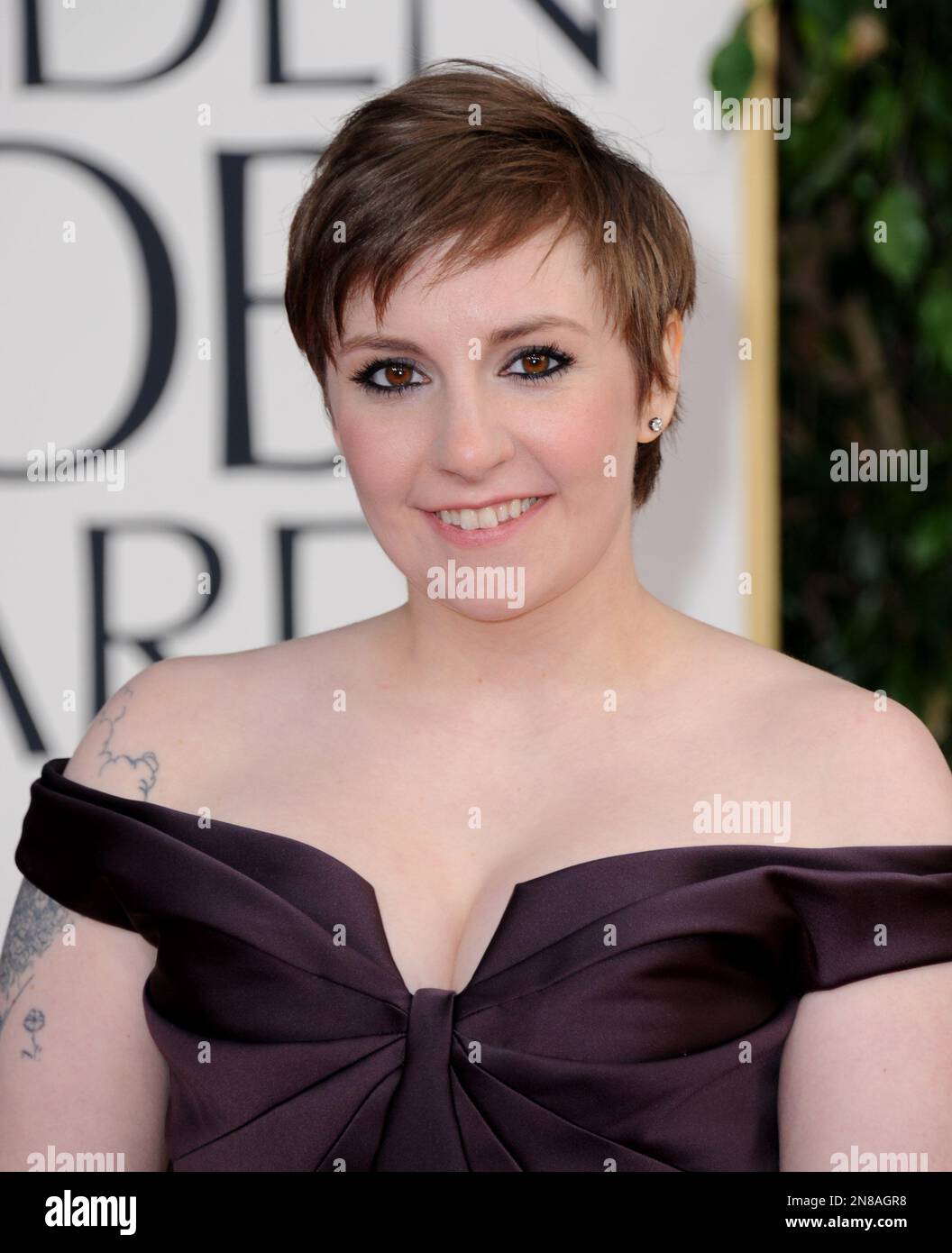 Actress and filmmakerr Lena Dunham arrives at the 70th Annual Golden ...