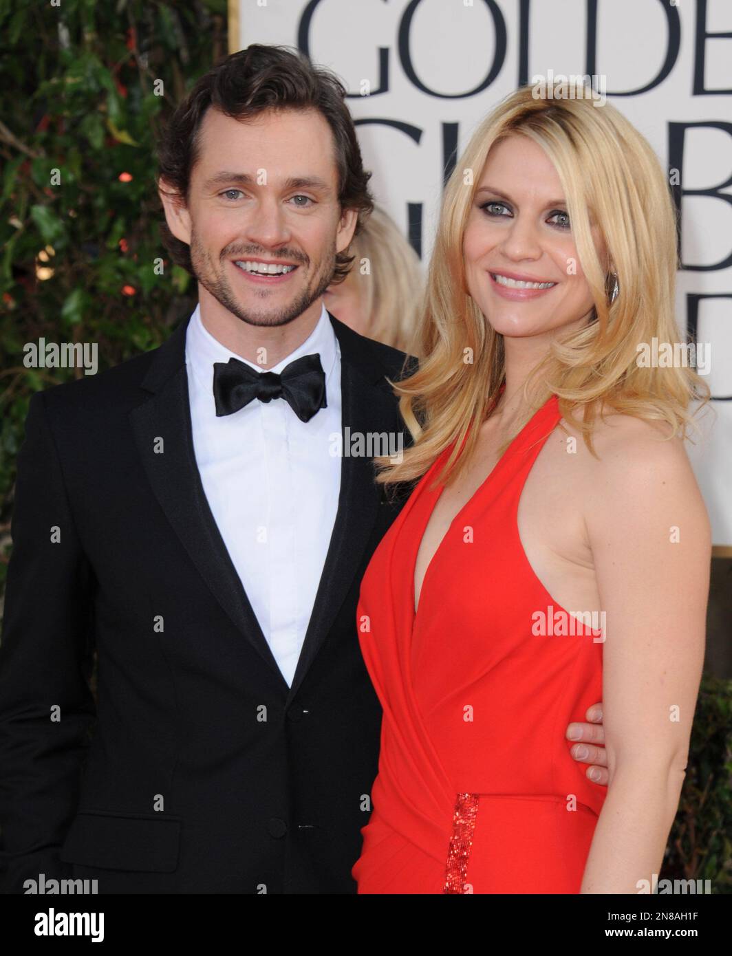 Actors Hugh Dancy, left, and Claire Danes arrive at the 70th Annual ...
