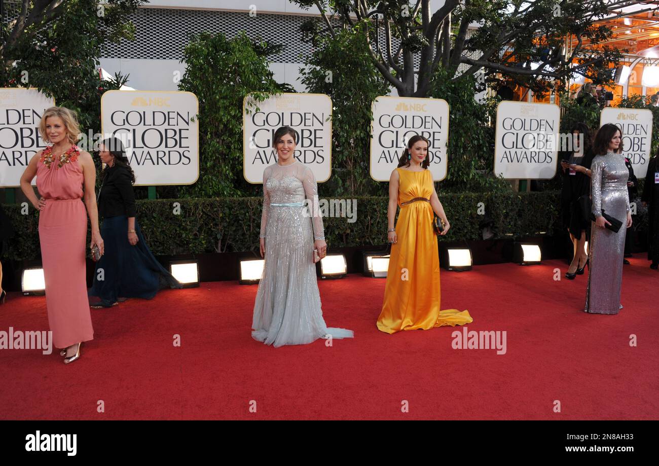 Actresses, from left, Anna Gunn, Mayim Bialik, Alyssa Milano and Emily ...