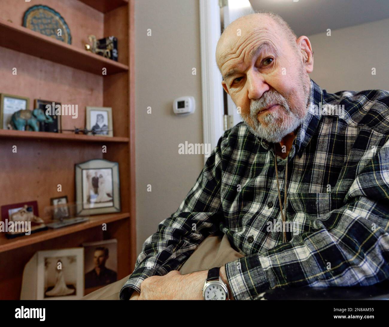 In this Thursday, Jan. 10, 2013 photo, retired Col. Dan "Dante" Bulli ...