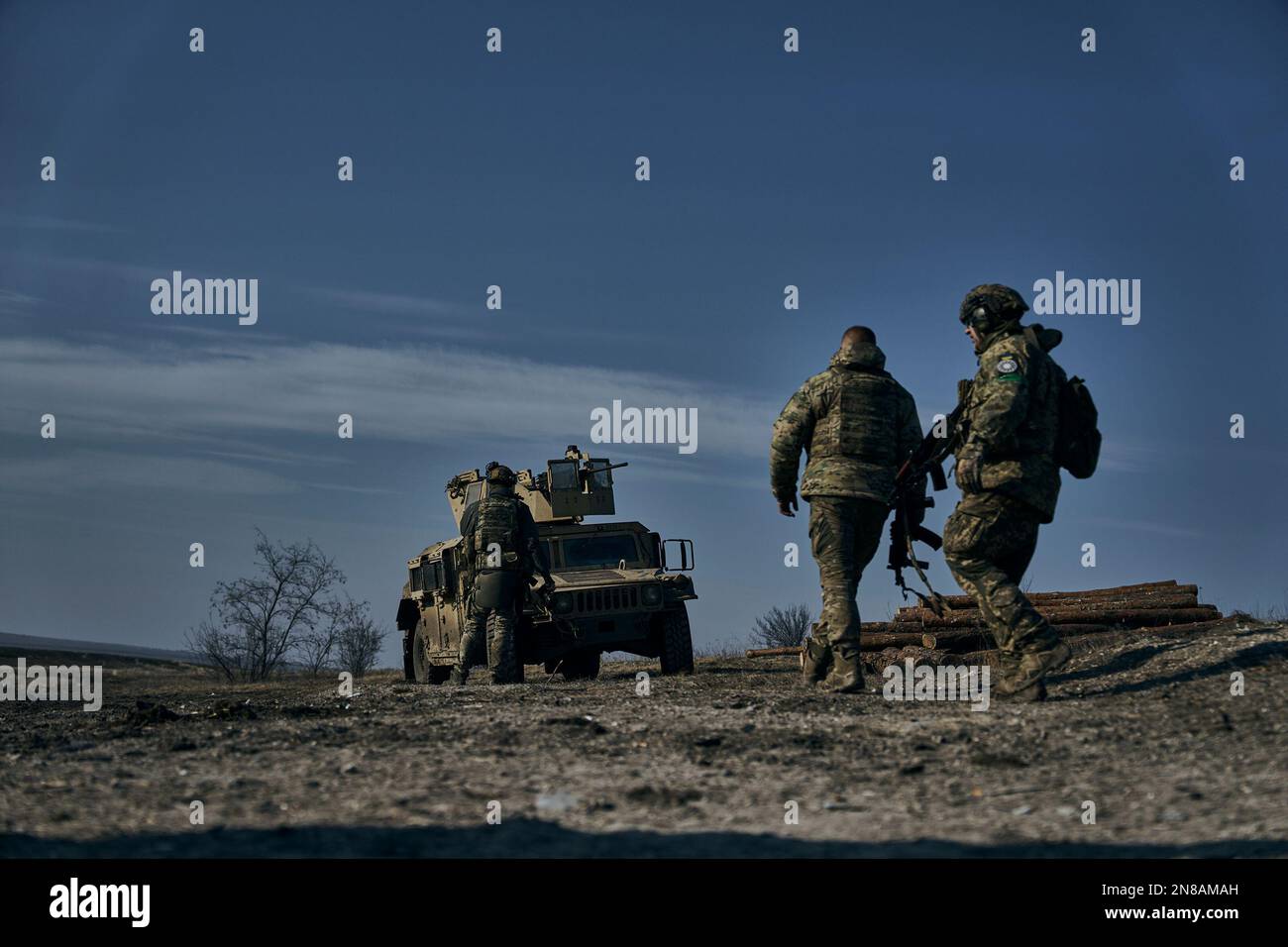 Soldiers of the Ukrainian 3rd Army Assault Brigade of the Special ...