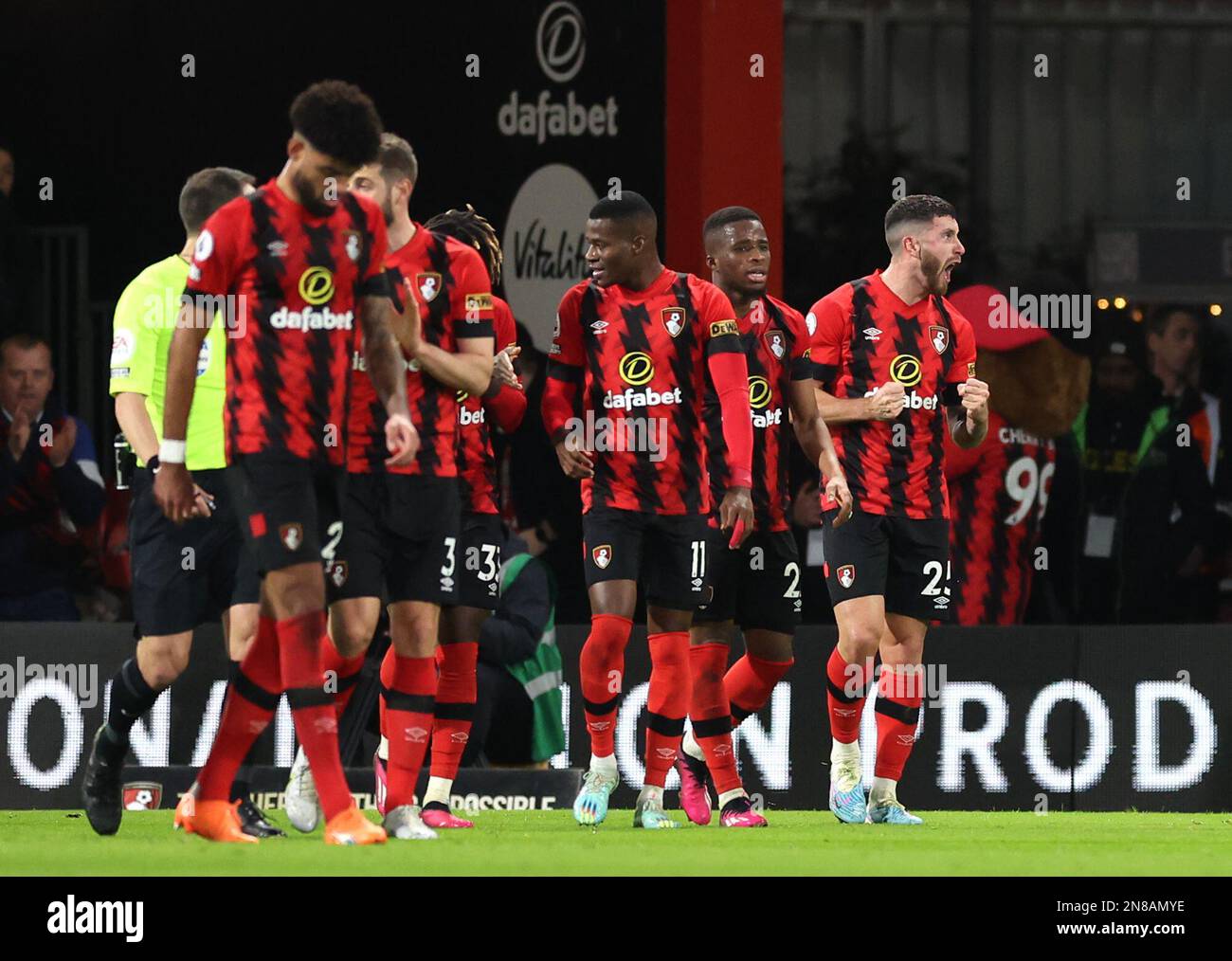 Bournemouth v newcastle united premier league vitality stadi hi-res ...