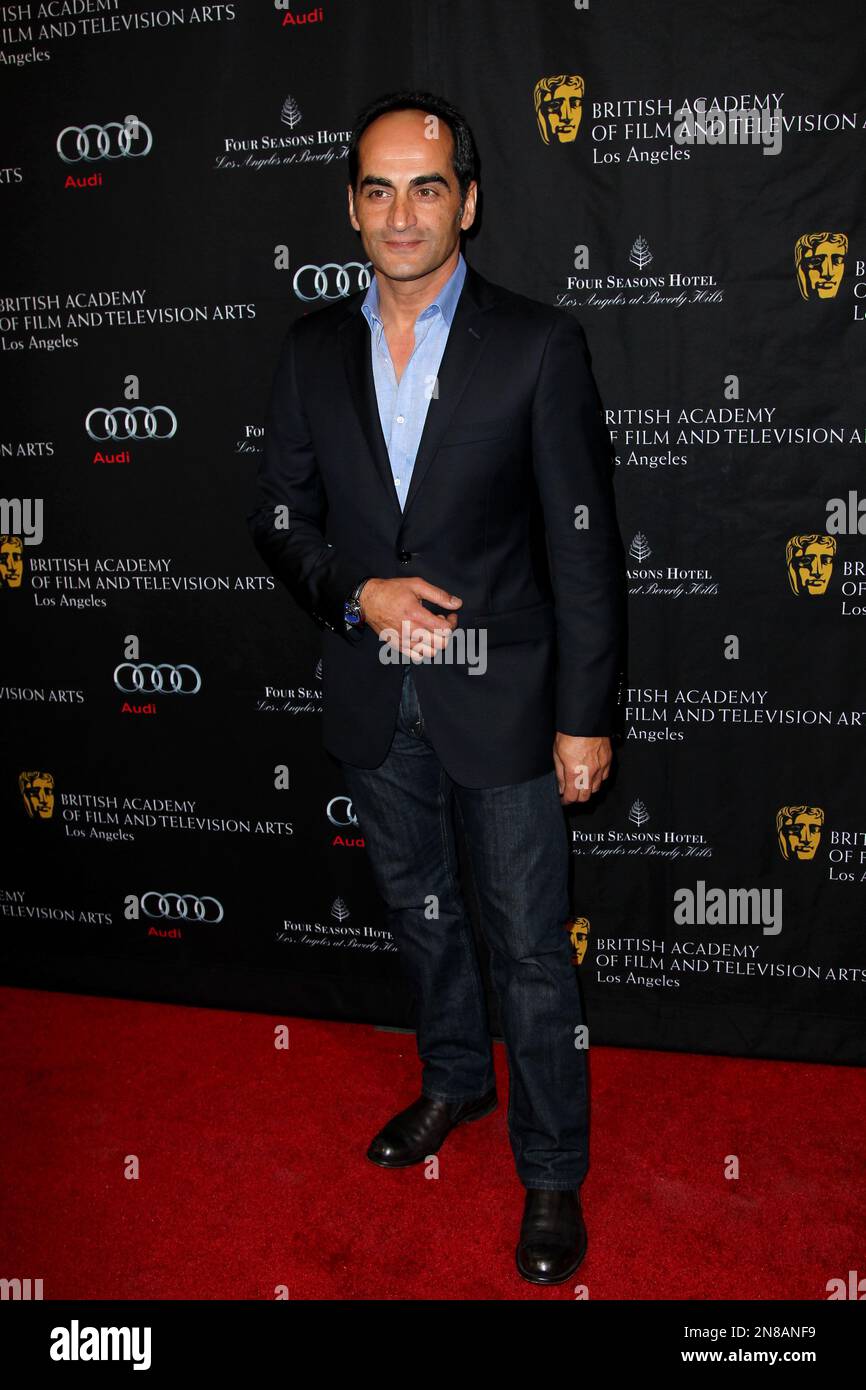 Navid Negahban arrives at the BAFTA Awards Season Tea Party at The Four ...