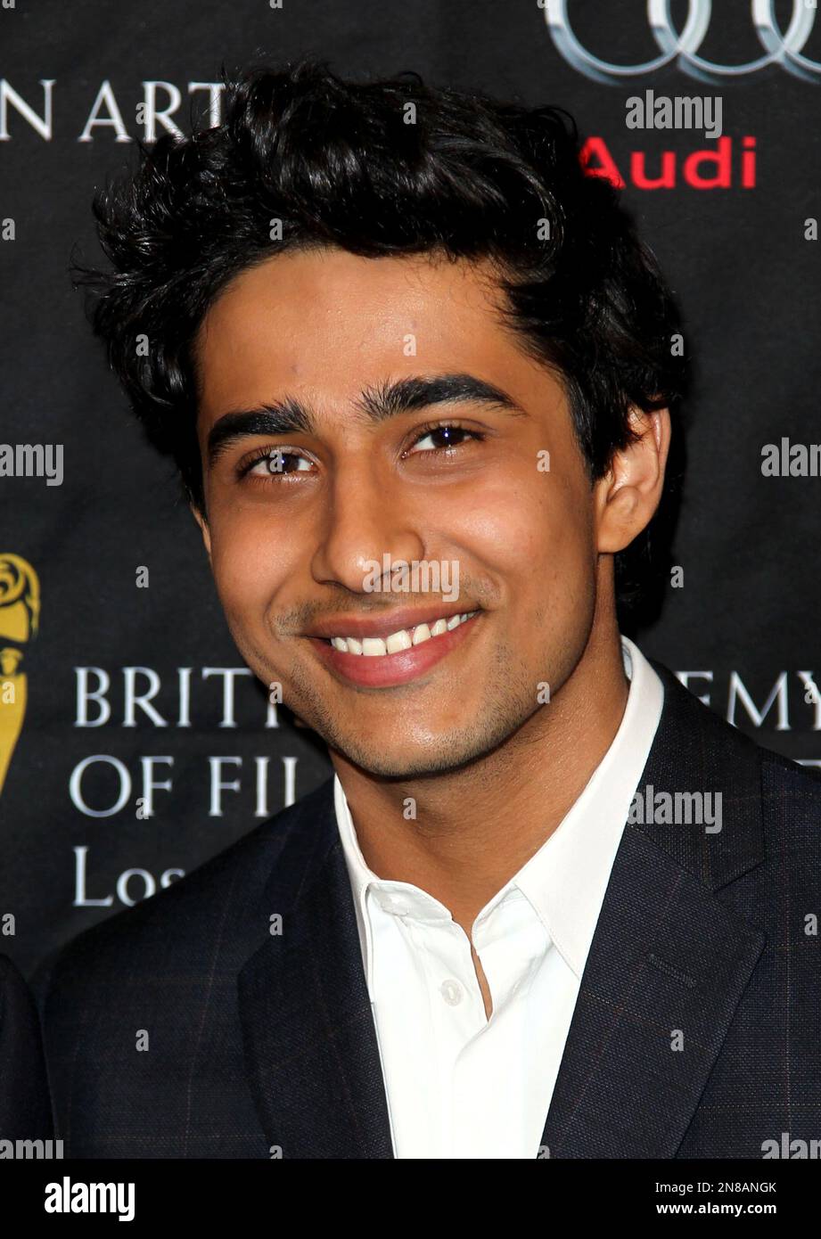 Suraj Sharma arrives at the BAFTA Awards Season Tea Party at The Four ...