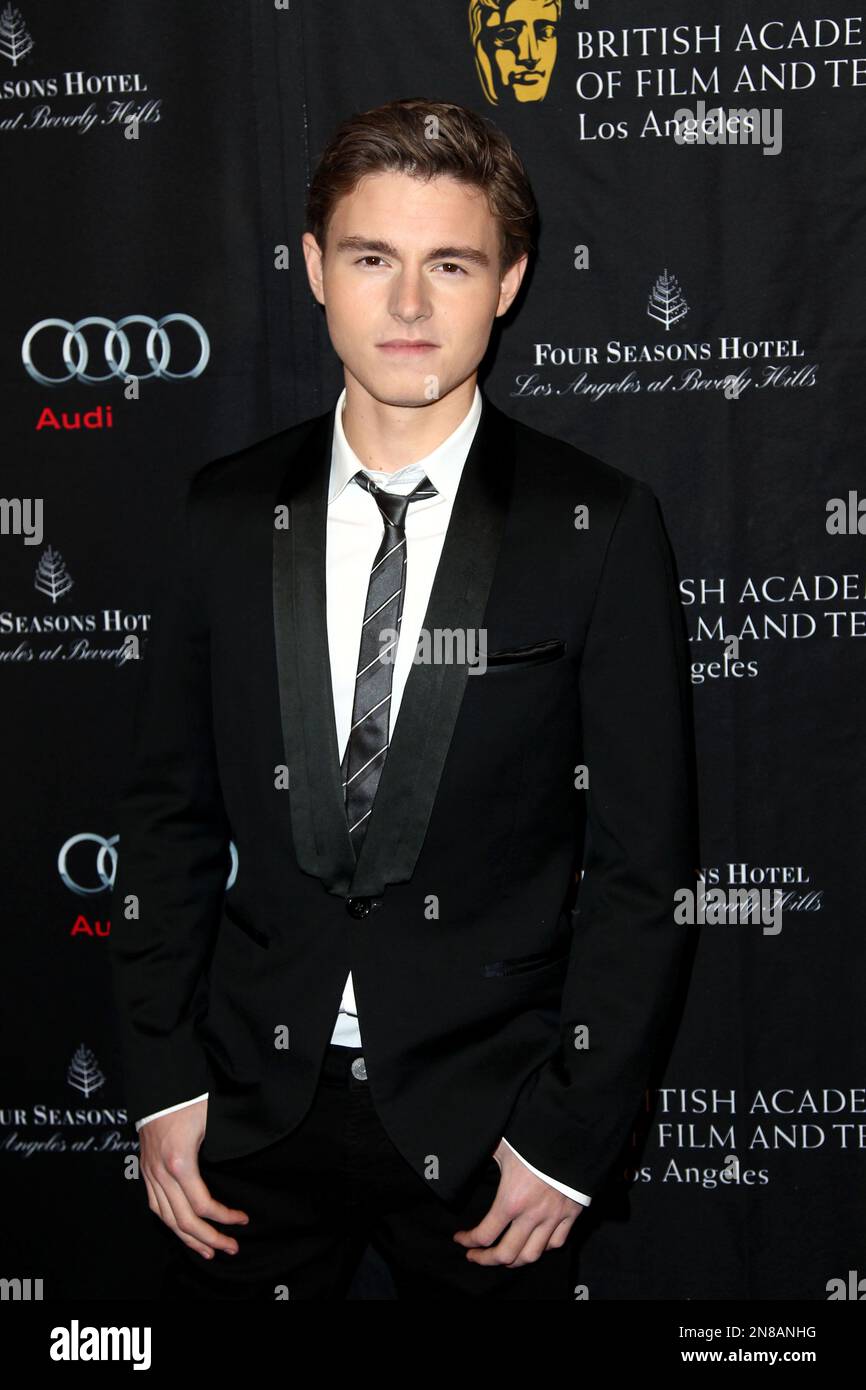 Callan McAuliffe arrives at the BAFTA Awards Season Tea Party at The ...