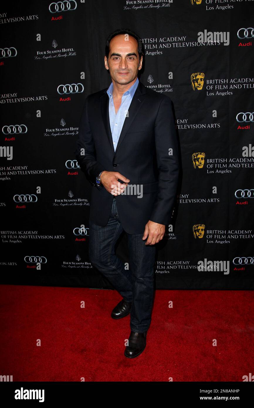 Navid Negahban arrives at the BAFTA Awards Season Tea Party at The Four ...
