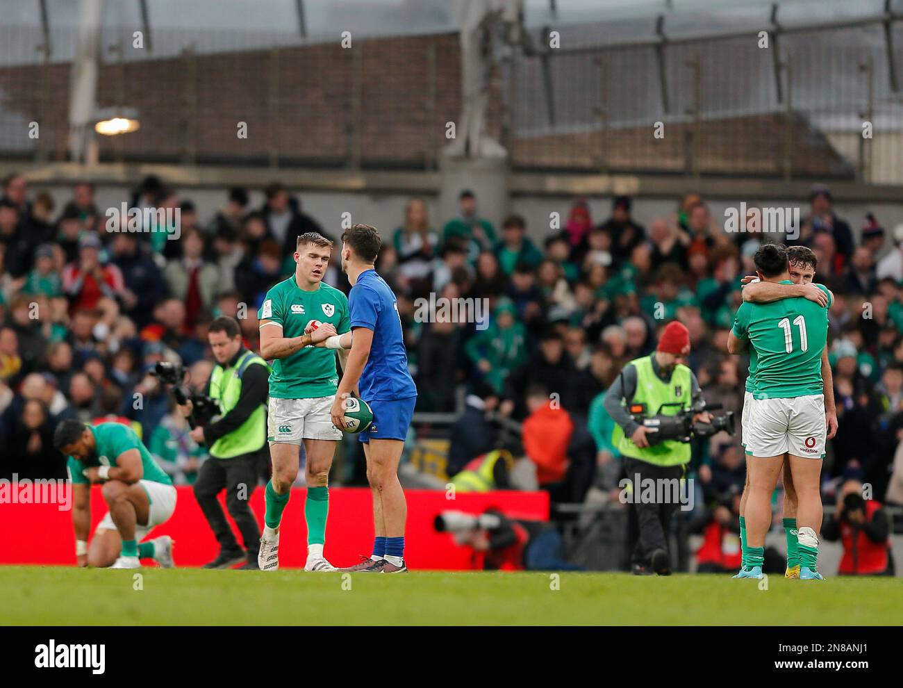 11th February 2023; Aviva Stadium, Dublin, Ireland: Six Nations International Rugby, Ireland ...