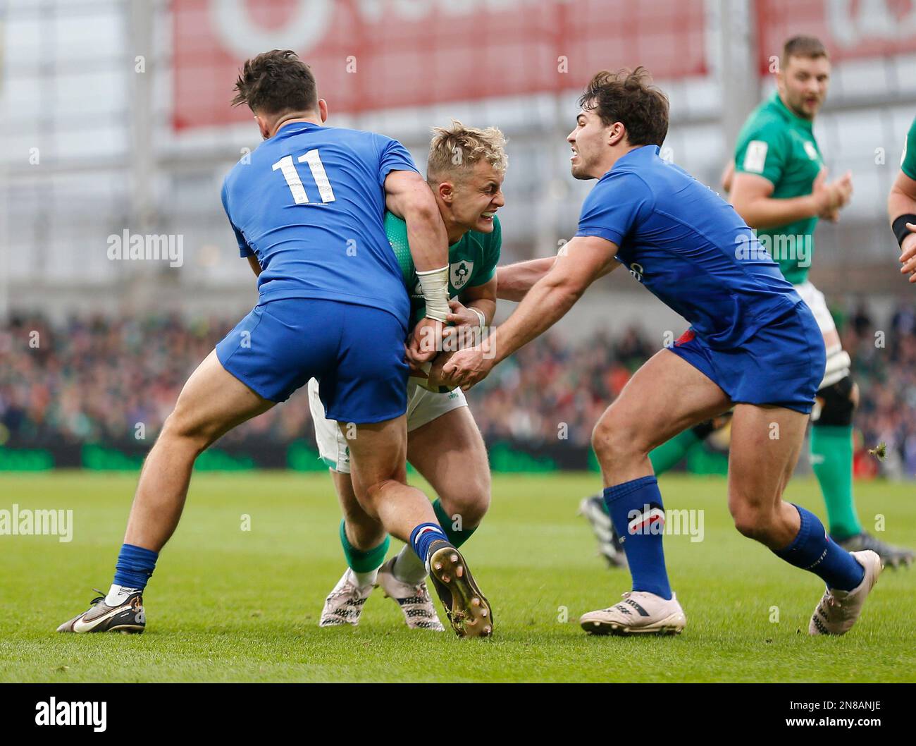 11th February 2023; Aviva Stadium, Dublin, Ireland: Six Nations International Rugby, Ireland ...